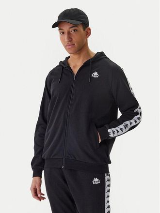 Kappa Sweatshirt Banda Zamin 3 331U3ZW Schwarz Regular Fit