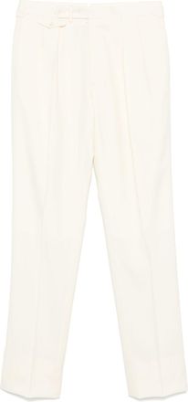 Ralph Lauren Purple Label pantalon court à détails plissés - Tons neutres