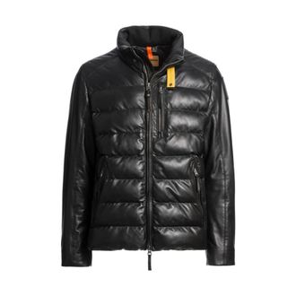 Parajumpers Veste en cuir Ernie - Homme - Vestes - Noir - Taille: M