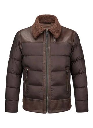 Milestone Herren Jacken braun Mikrofaser