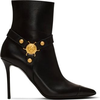 Balmain Femme, Chaussures, Noir, Taille: 37 EU Eva Bottes &agrave; cheville