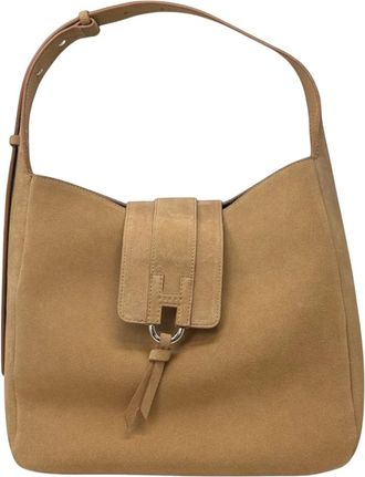 Hogan Femme, Sacs, Brun, Taille: ONE Size H01X Hobo Verticale
