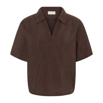 Kaffe Blouses & Chemises - Femme - Blouses et Chemises - Brun - Taille: 40 FR