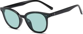 Generic Lunettes De Soleil Vacances &Agrave; Monture Large For Hommes Plein Air For Femmes For La Conduite Et Le Shopping(Blue)