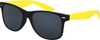 Balinco Sonnenbrille Damen & Herren UV400 CAT 3 CE - Klassische Sonnenbrillen mit Federscharnier - Verspiegelte, braune, Klarglas & Smoke-Gl&auml;ser - Sunglasses 