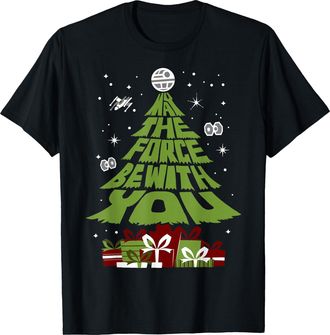 Star Wars M&ouml;ge Die Macht Mit Dir Sein Weihnachtsbaum T-Shirt