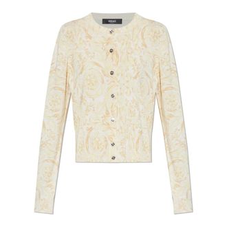 Versace Cardigans - - Knitwear - Damen - Beige - L