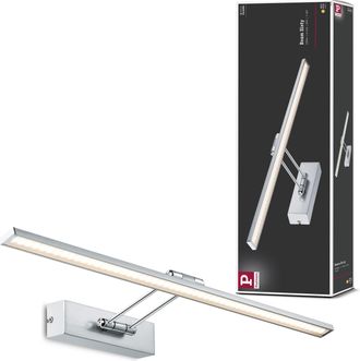 Paulmann 99896 Galeria LED Bilderleuchte Beam Sixty 11W Nickel geb&uuml;rstet/Chrom 230V Metall