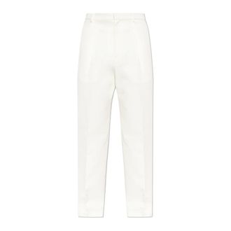 Ferragamo Crisp Crease Hosen - - Trousers - Herren - Beige - XL