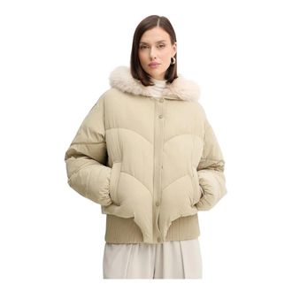Patrizia Pepe Isolierte Jacke - - Jackets - Damen - Beige - M