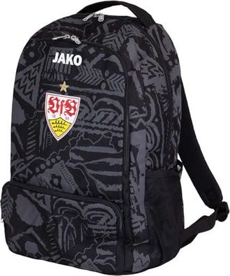 Jako VfB Stuttgart Sac &agrave; dos, Noir, taille unique