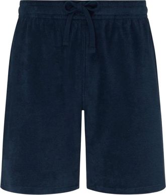 Vilebrequin Homme, Shorts, Bleu, Taille: L Terry Bermuda Shorts