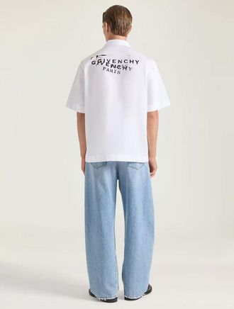 Givenchy Logo-Embroidered Shirt - White