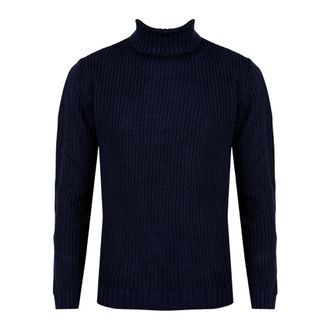 Xagon Man Rollkragenpullover - - Knitwear - Herren - Blau - XL