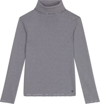 Petit Bateau Damen Sspull_ICO Unterw&auml;sche Tag, Smoking/Marshmallow, M