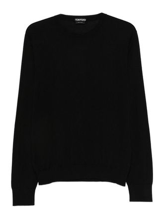 Tom Ford Pull Col Rond - Noir