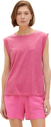 Tom Tailor Damen 1036779 Top, 31647 - Nouveau Pink, M