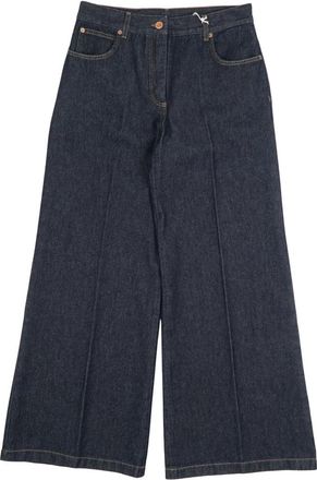 Aspesi Femme, Jeans, Bleu, Taille: W29 Pantalon en Denim Jambe Large