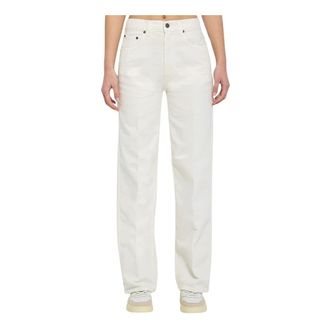 Haikure Worker Gerades Jeans - - Jeans - Damen - Wei&szlig; - W28