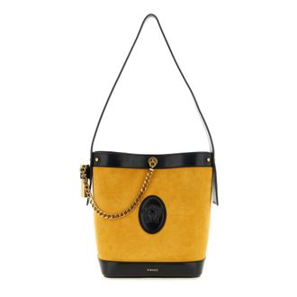 Versace Femme, Sacs, Jaune, Taille: ONE Size Sacs &agrave; &eacute;paule