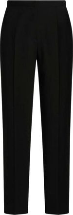 Kiton Femme, Pantalons, Noir, Taille: 40 FR Pantalon de Laine Tailleur