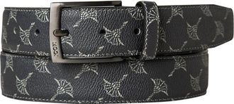 Joop Herren Gürtel grau Glattleder