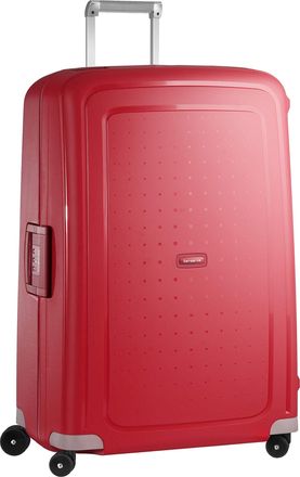 Samsonite SCure - Hartschalenkoffer 81 cm Extra Groß - Trolley Koffer mit 4 Rollen, TSA-Schloss, Leicht - 138 L - Rot (Crimson Red)