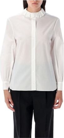 Saint Laurent Damen, Blusen & Hemden, Wei&szlig;, XSGr&ouml;&szlig;e