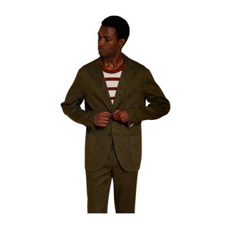 Mason's Homme, Vestes, Vert, Taille: 3XL Blazer Da Vinci