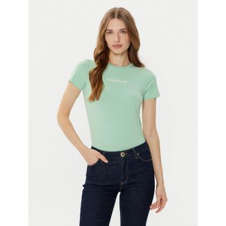 Guess T-Shirt W4YI01 J1314 Gr&uuml;n Regular Fit