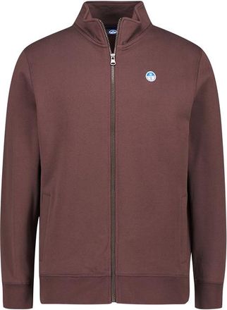 North Sails Herren Pullover braun Baumwolle unifarben