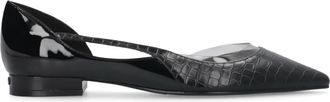 Liu Jo Femme, Chaussures, Noir, Taille: 41 EU Ballerine &agrave; imprim&eacute; crocodile