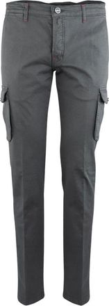 Kiton Homme, Pantalons, Gris, Taille: W32 Pantalon Cargo en Coton