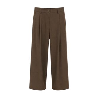 8pm Marigold Wide Leg Hose - - Trousers - Damen - Braun - S
