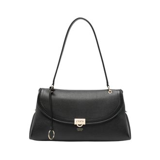 Ferragamo Gancini Schultertasche - - Bags - Damen - Schwarzk - ONE SIZE