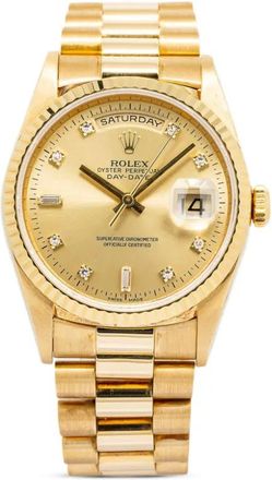 Rolex montre Day-Date 36 mm en or 18ct