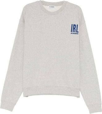 Jil Sander Sweat-shirt &agrave; logo imprim&eacute;