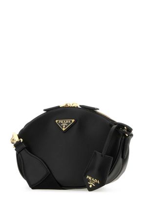 Prada Womens Black Leather Crossbody Bag Nero Vitello Borse A Tracolla
