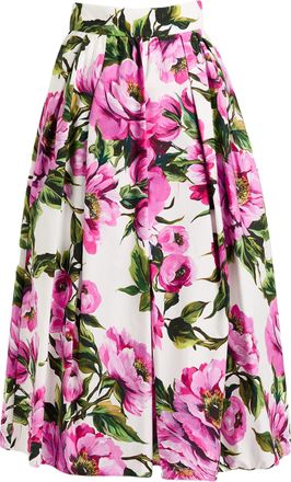 Dolce & Gabbana HOSEN & R&Ouml;CKE - Midi-R&ouml;cke auf YOOX.COM