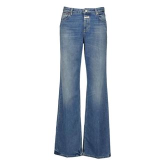 Closed Femme, Jeans, Bleu, Taille: W27 L32 Gillan Wide Leg Jeans