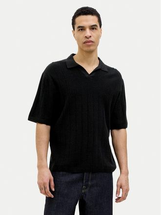 Jack & Jones Jack & Jones Poloshirt Varenna 12272578 Schwarz Relaxed Fit