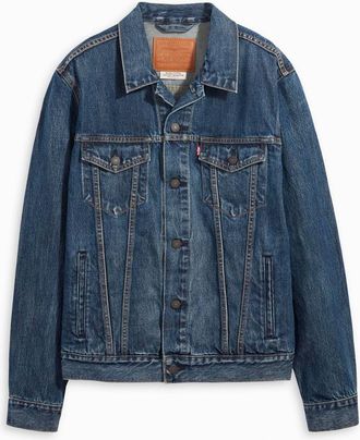 Levi's Jeansjacke Trucker mit Label-F&auml;hnchen in