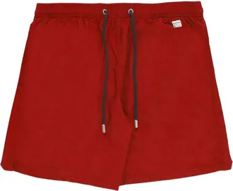 Saint Barth Homme, Maillots de bain, Rouge, Taille: L V&ecirc;tements Mer Rouge Maillot Taille &Eacute;lastique