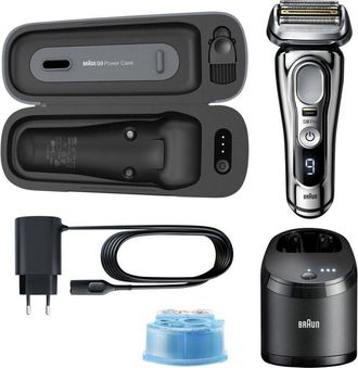 Braun Neuwertig] Braun Series 9 9496cc Sw 9496cc Folienrasierer Rasierapparat Rasierer Silber B-Ware