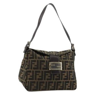 Fendi Pre-owned Sac bandouli&egrave;re vintage Zucca - Femme - Pre-owned - Brun - Taille: ONE Size