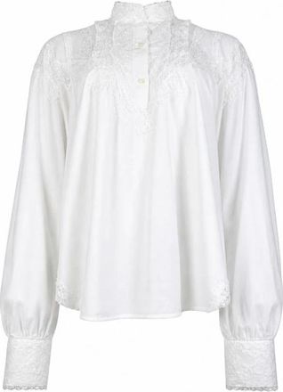 Ermanno Scervino Femme, Blouses et Chemises, Blanc, Taille: 36 FR Ermanno Scervino Chemises