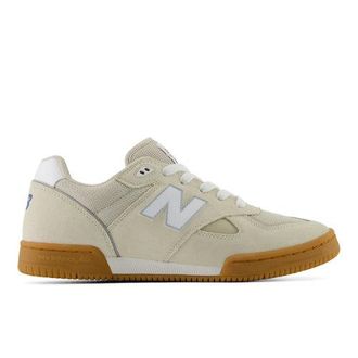 New Balance Herren NB Numeric Tom Knox 600 in Beige/Wei&szlig;, Wildleder/Mesh, Gr&ouml;&szlig;e 42.5
