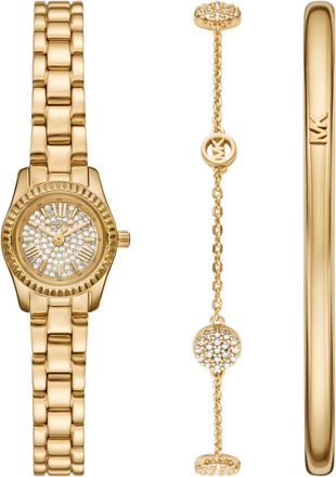 Michael Kors Uhr und Armband Set Michael Kors Lexington Set MK4944SET Goldfarben