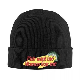 Generic Casquettes de Baseball pour Hommes Hommes, Poissons veulent me Femmes me Peur de me Chapeaux tuques dAutomne Hiver Casquettes Chaudes Casquettes f&eacute;min