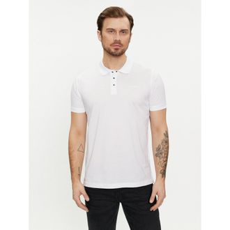 Karl Lagerfeld Poloshirt 745000 542200 Wei&szlig; Regular Fit